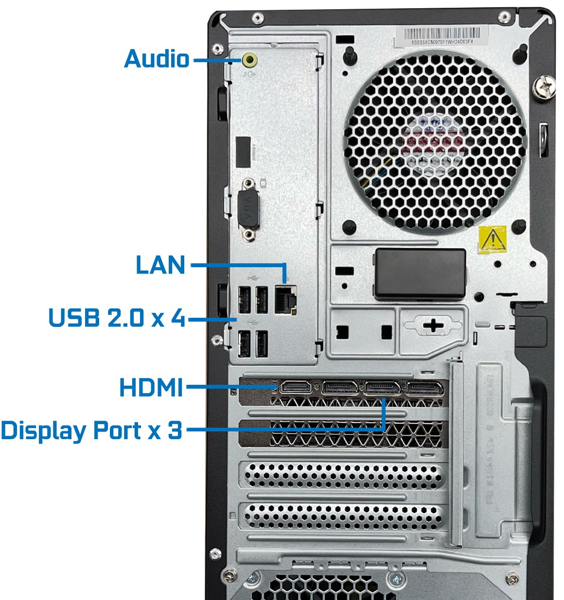 Lenovo IdeaCentre Gaming 5 Tower Computer, Intel i9-12900K, 64GB RAM, 2TB NVMe SSD, NVIDIA GeForce RTX 3060 12GB, DisplayPort, HDMI, AX Wi-Fi, BT, USB C - Windows 11 Pro, Black