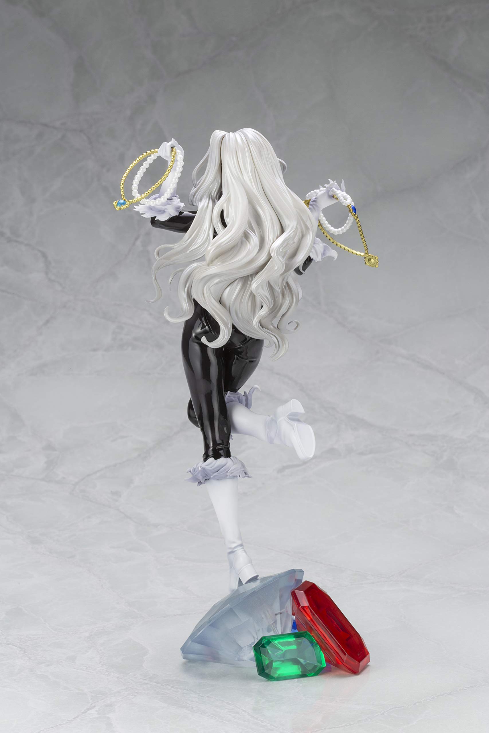Marvel's Black Cat (Steals Your Heart Version) Bishoujo Statue, Multicolor