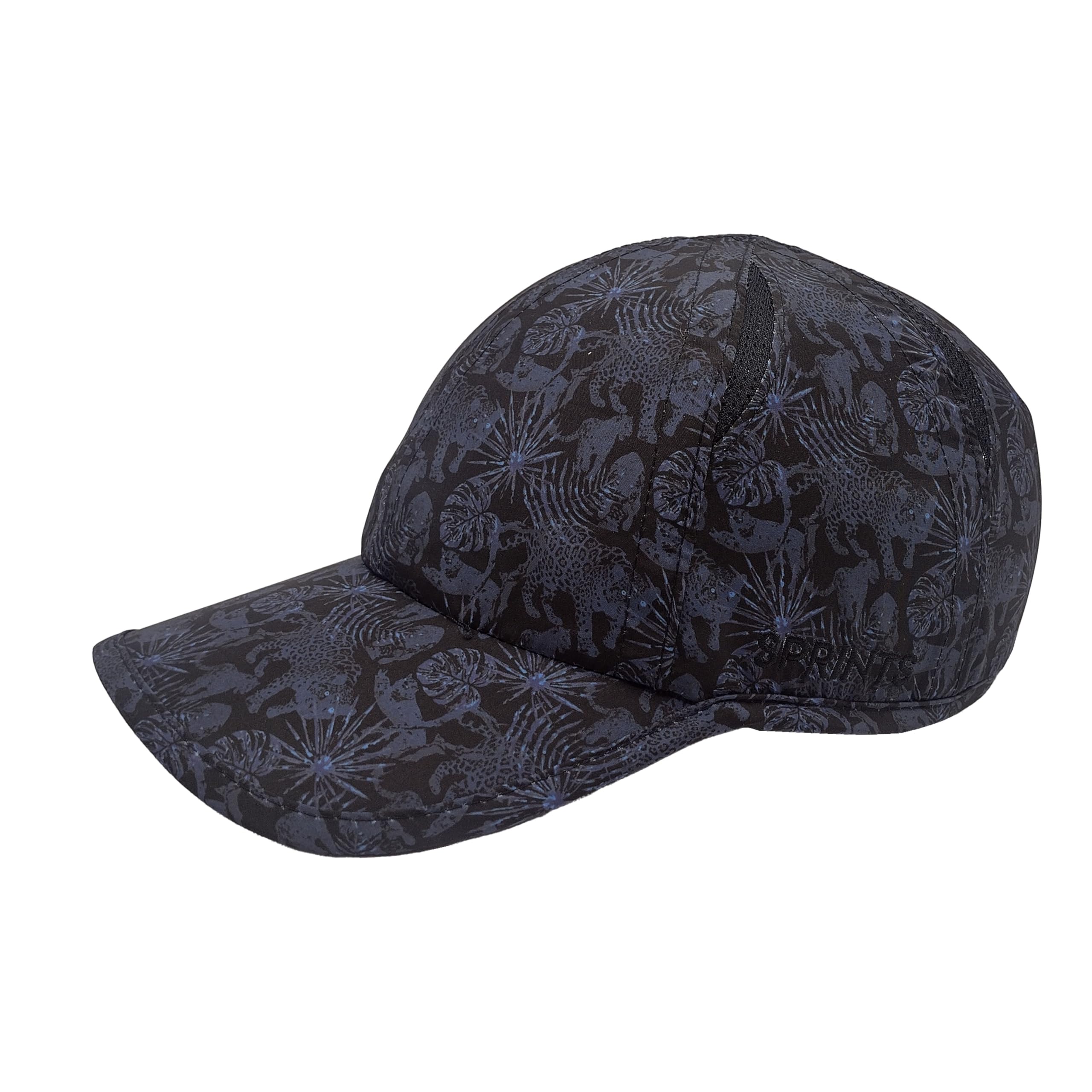 Sprints Fish are Friends Race Day Performance Running Cap | The Lightweight, Quick Dry, Black Sport Hat, One Size