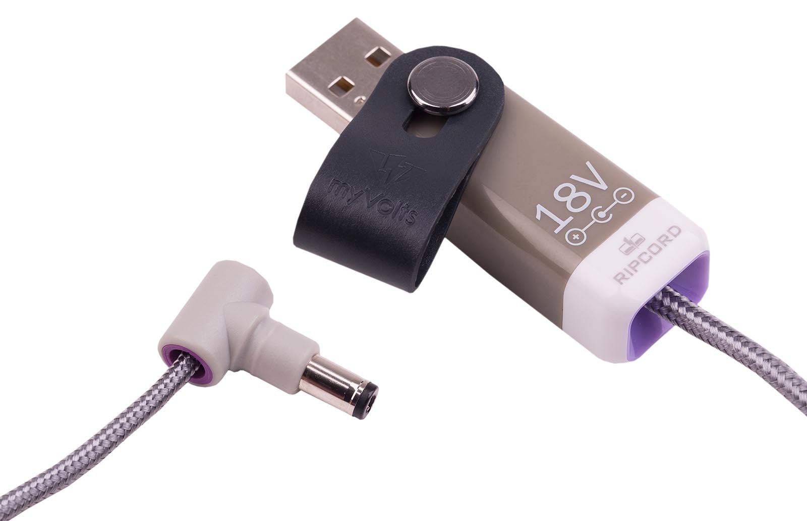 MyVolts 18V in-car Power Supply Adaptor Compatible with Pedal Pawn Gypsy Vibe Effects Pedal