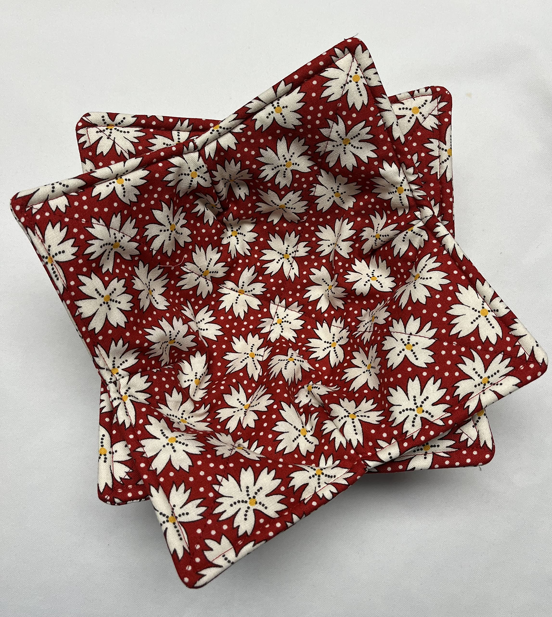 Set of two Daisies Bowl Cozies, Bowl holders, 228