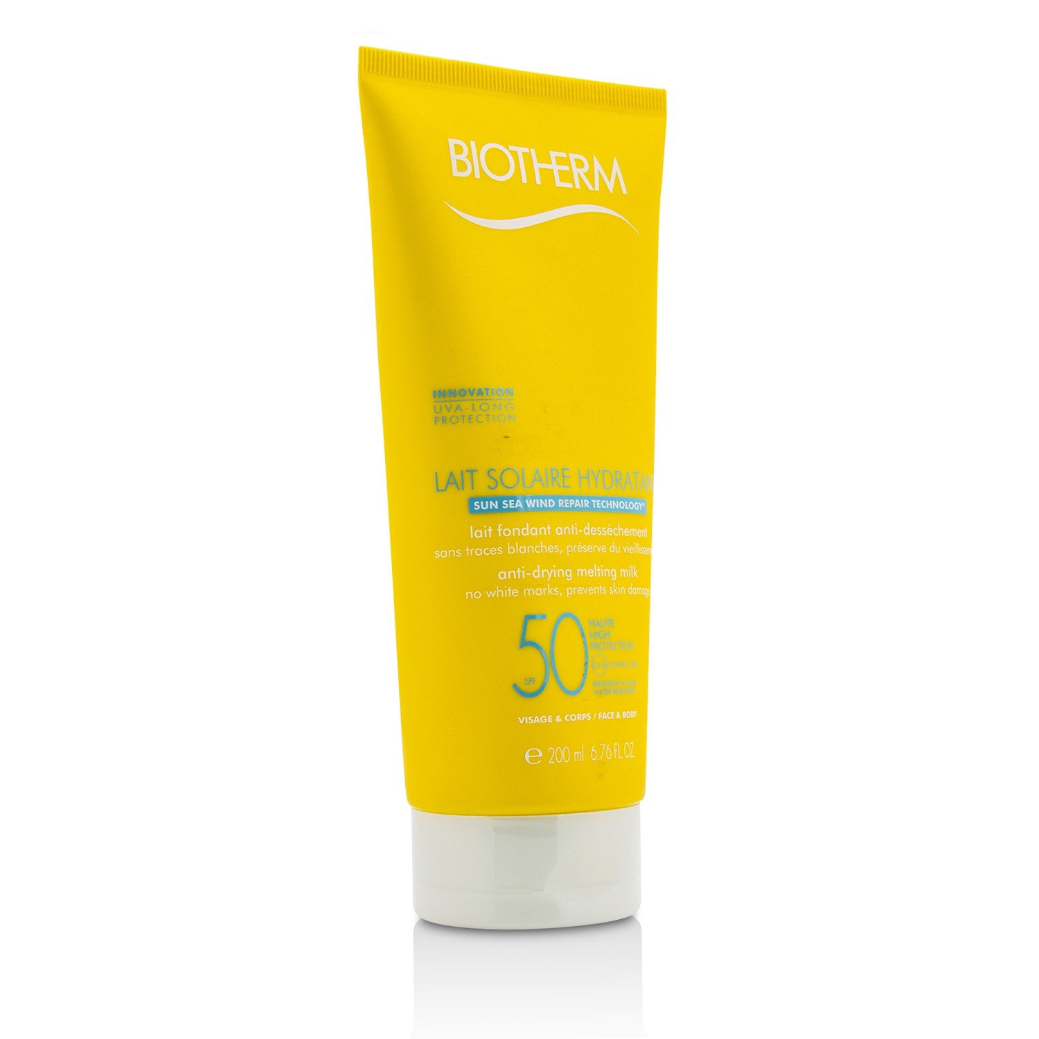 Lait Solaire Hydratant SPF 50 by Biotherm for Unisex - 6.76 oz