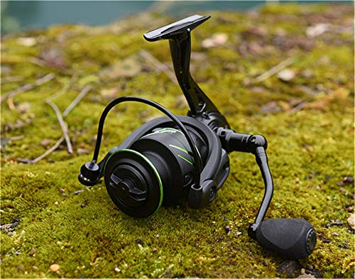 LLJPYX7L Fishing Reel Full Metal Wire Cup, Sealing Resistance Rust Design Super Smooth 13+1 Bearing for Beginners to use Suitable for Ocean, Lake, River, Beach (Size : 7000)
