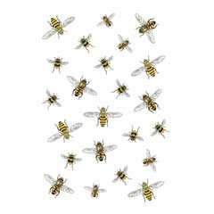 Mary Lake-Thompson Scattered Bees Cotton Flour Sack Dish Towel