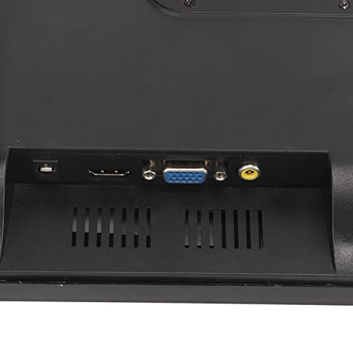 VINGVO HD Display, USB Touch Screen Display Telecontroller Adjustable Bracket Dual Loudspeakers Menu Function 10.1 Inch Monitor for Office (US Plug)