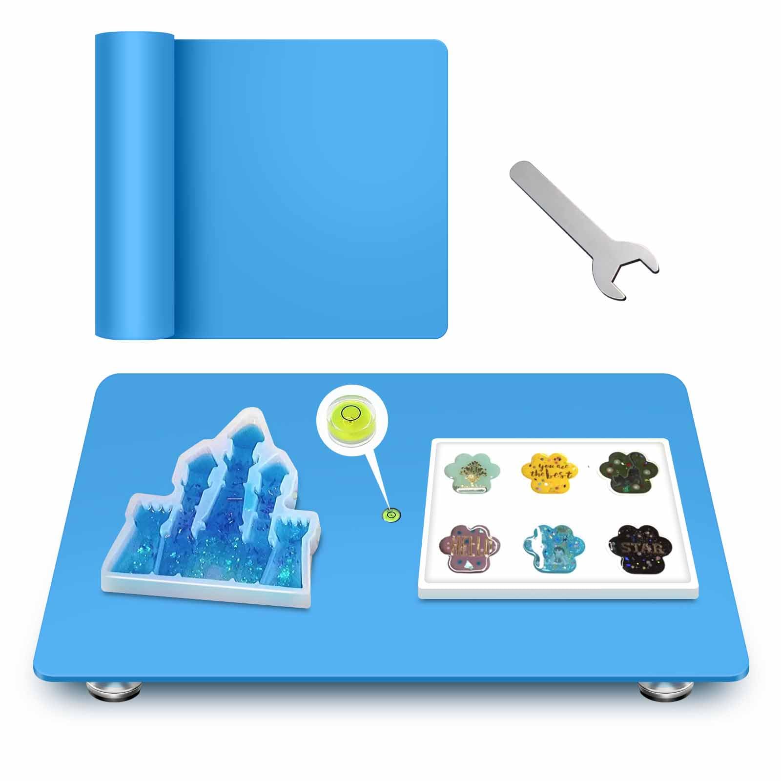 Leveling Board for Epoxy Resin, 16" x 12"Adjustable Leveling Board,Resin Supplies, Acrylic Pouring Tool, Multipurpose Resin Leveling Board,Leveling Table,Leveling Table for Resin,epoxy Tools