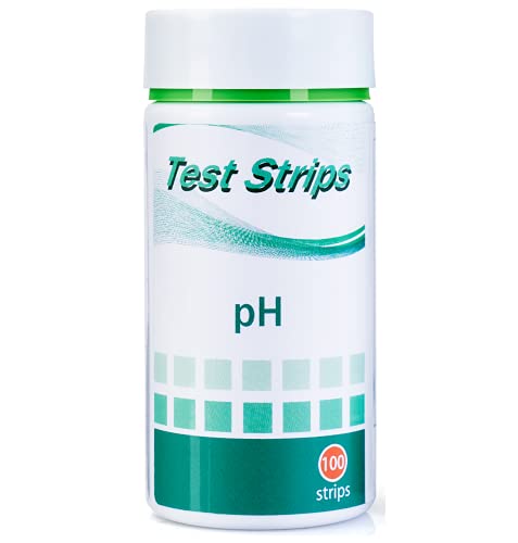 SuperCheck pH Test Strips, 4.5-9.0 ppm, 100 Count, pH balance Test Strips for Women, pH Strips for Testing Alkaline and Acid Levels in The Body, Monitor Your pH Levels Using Saliva and Urine, pH Paper