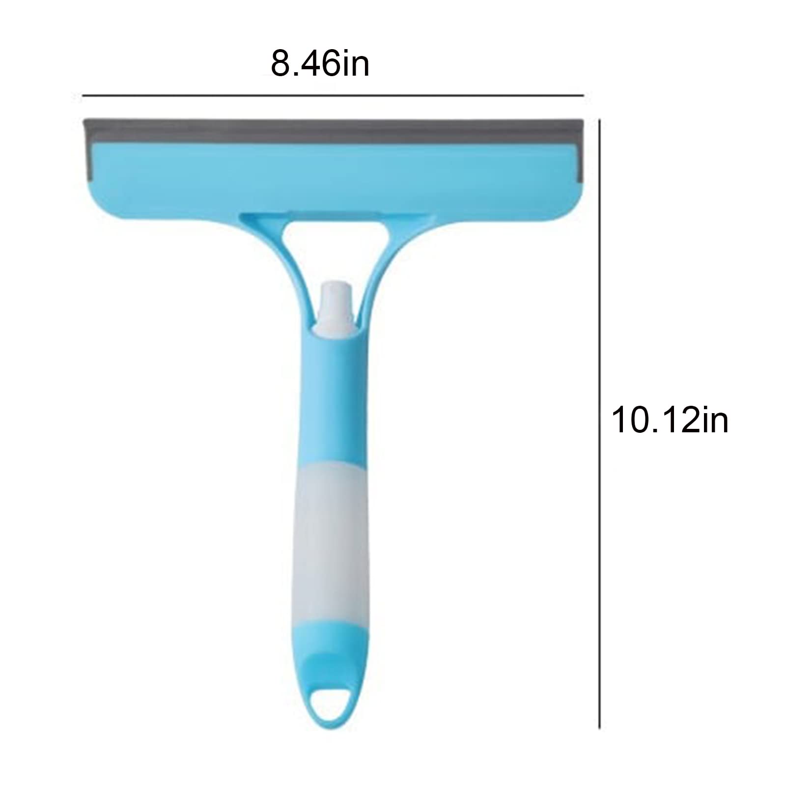 Window Squeegee with Spray 3 in 1 Window Squeegee Cleaner, Window Cleaning Equipment Kit for Indoor/Outdoor High Window, Window Cleaning Tool for Car Washing Smooth Grinding for Home Kitchen (YEL)