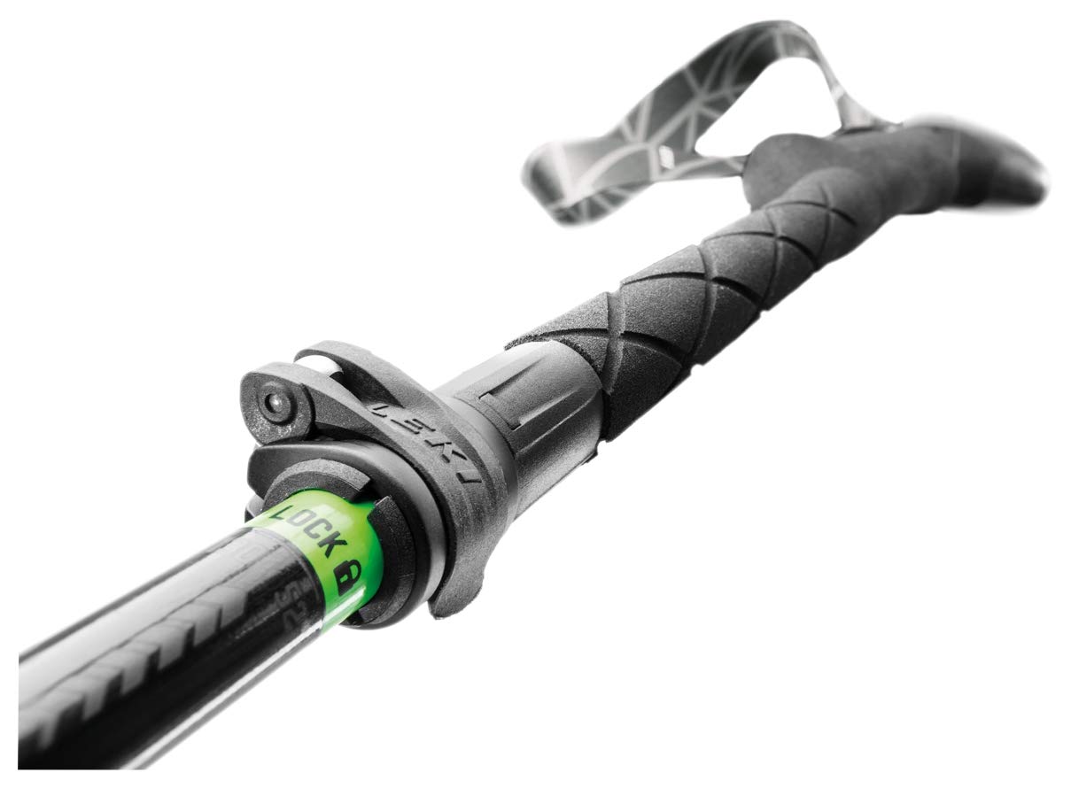 LEKI Micro Vario Carbon Black Series Pole Pair