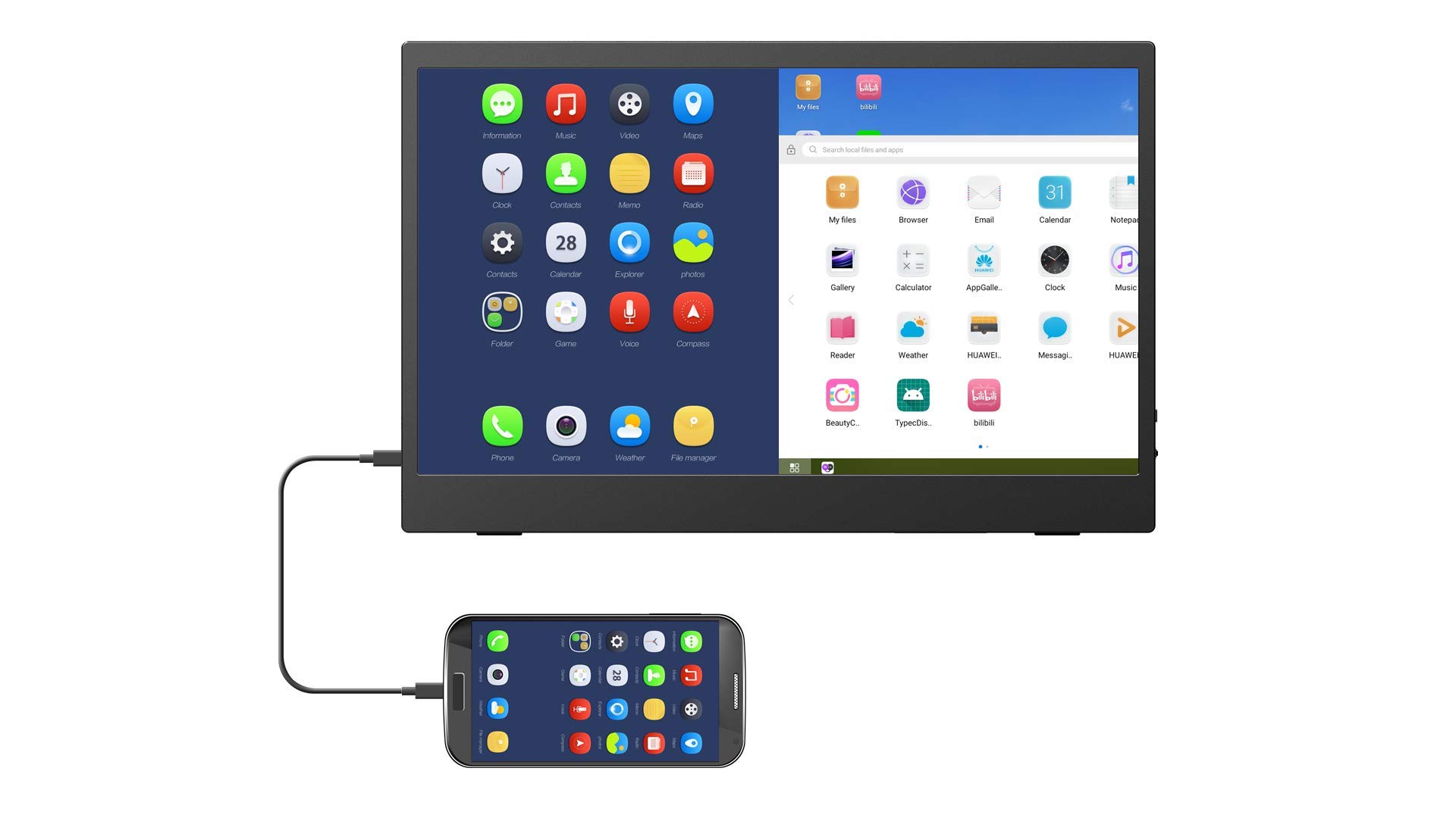 LILLIPUT UMTC-1400 14" 4K HDMI 1920x1080 USB Type-c Monitor
