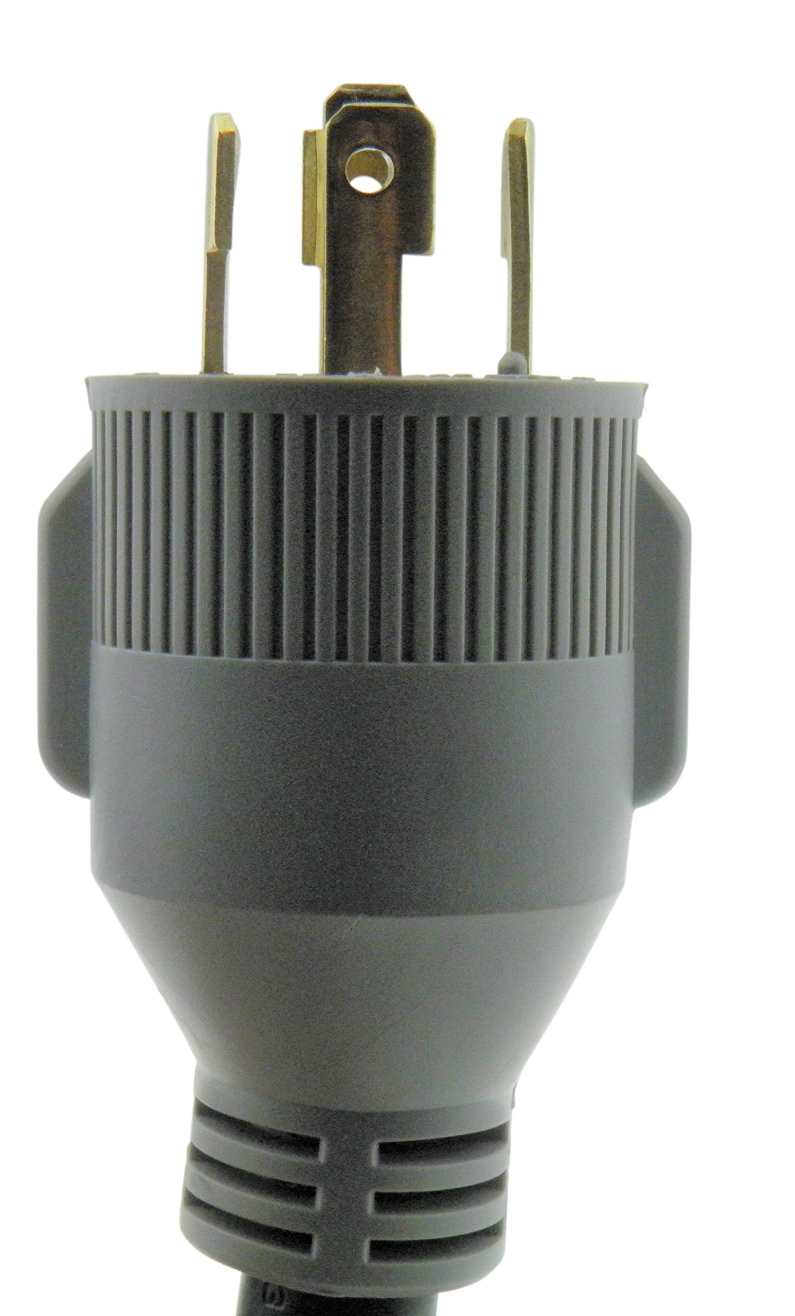 MPI Tools Nema L14-30P to 14-50R Generator Power Cord Pigtail Adapter 4 Wire 125/250v 18 Inches Long