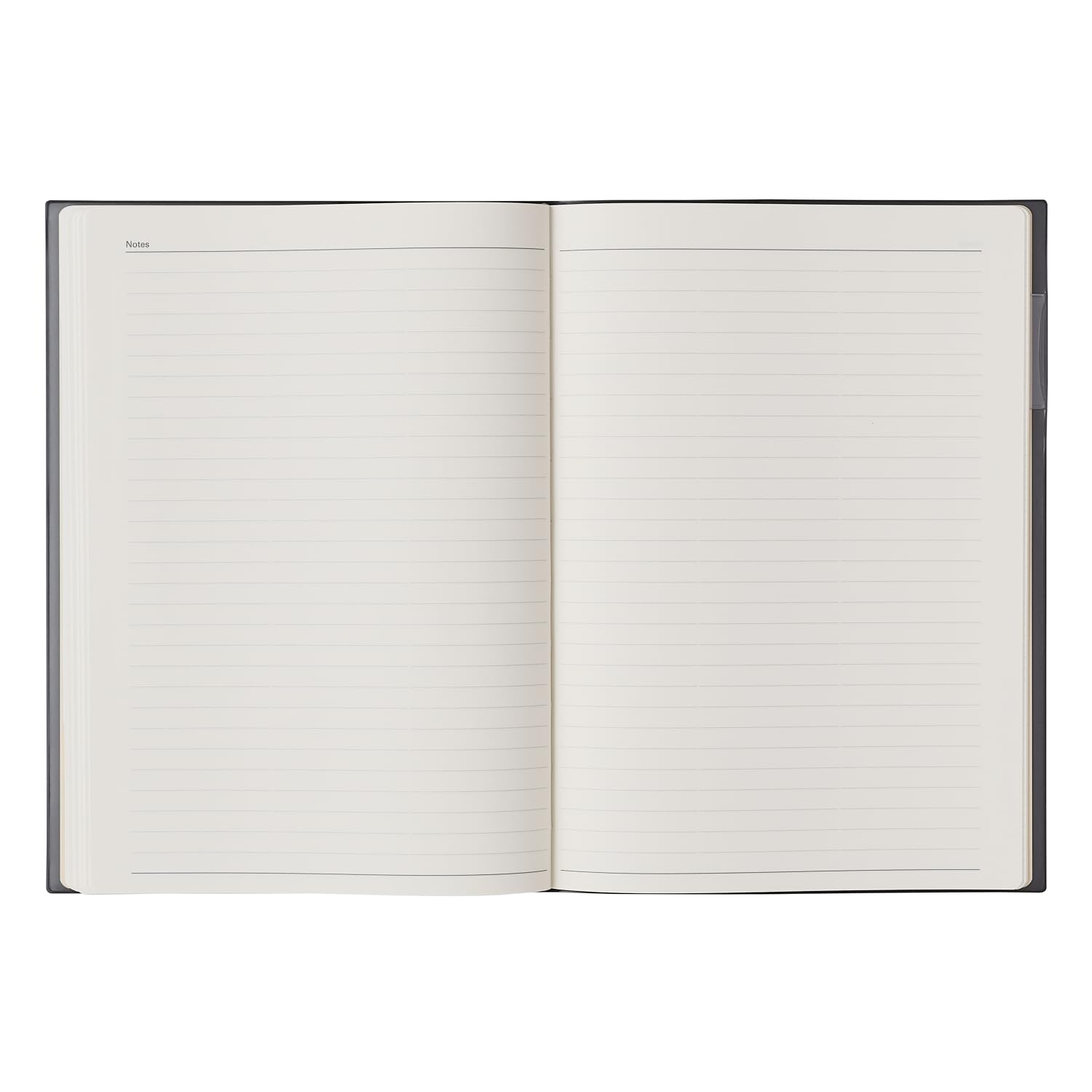 Noritsu NOLTY Notebook, 2024 A5, Monthly Access Gantt Chart, Dark Gray, 6495 (Begins December 2023)