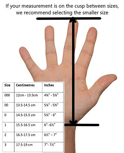 LEVIERO Gymnastics Grips Set, Grips for Gymnastics Girls, Dowel Grips with Soft Leather, Velcro Wrist Straps, and Adjustable Finger Holes, for All Ages - (White, 1)