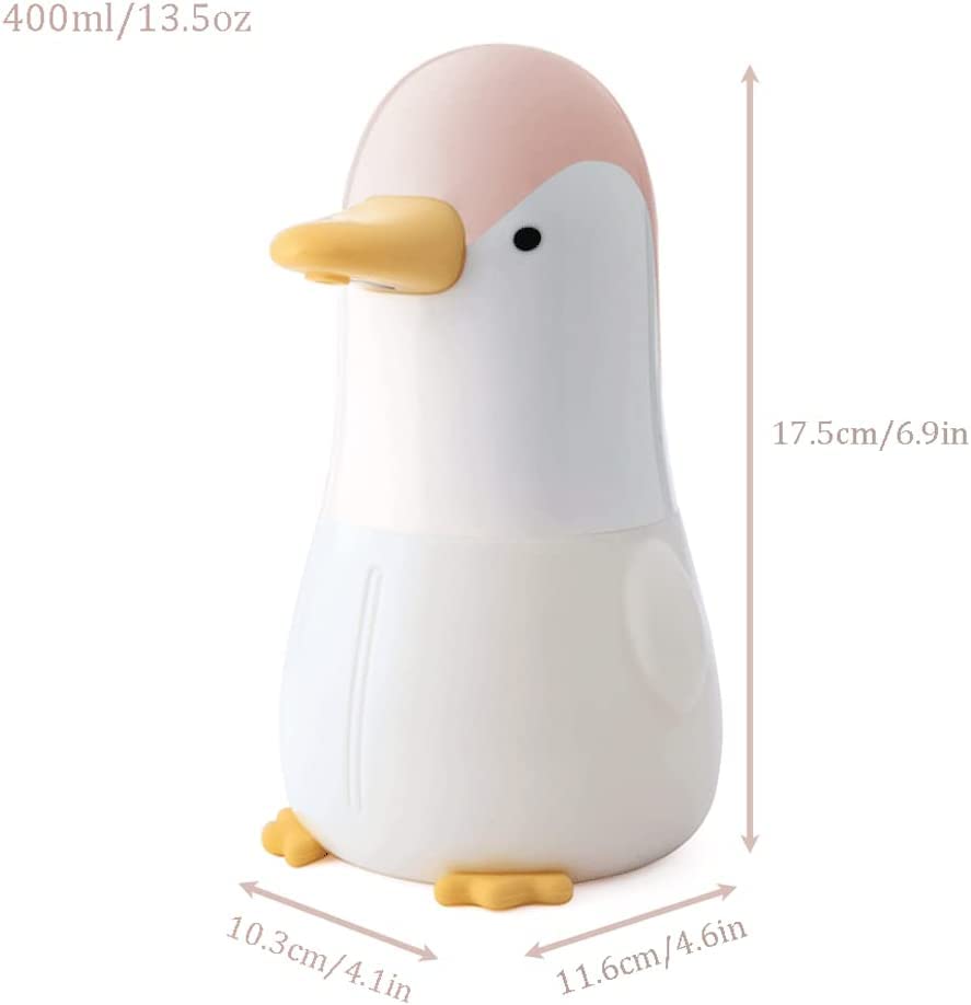 OLOTU Large Capacity Automatic Foaming Soap Dispenser 400ml/13.5oz Soap Dispenser Touchless Hand Sanitizer Dispenser Foam Soap Pump for Kitchen Lotion Bottle