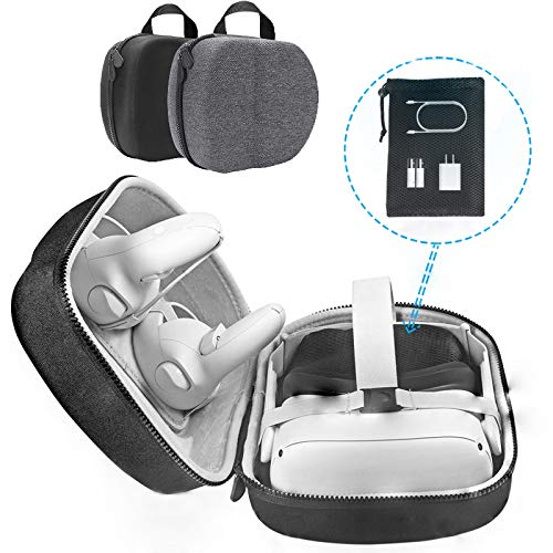 N/A/ Hard Protective Cover Storage Bag Carrying Case for -Oculus Quest 2 VR Headset
