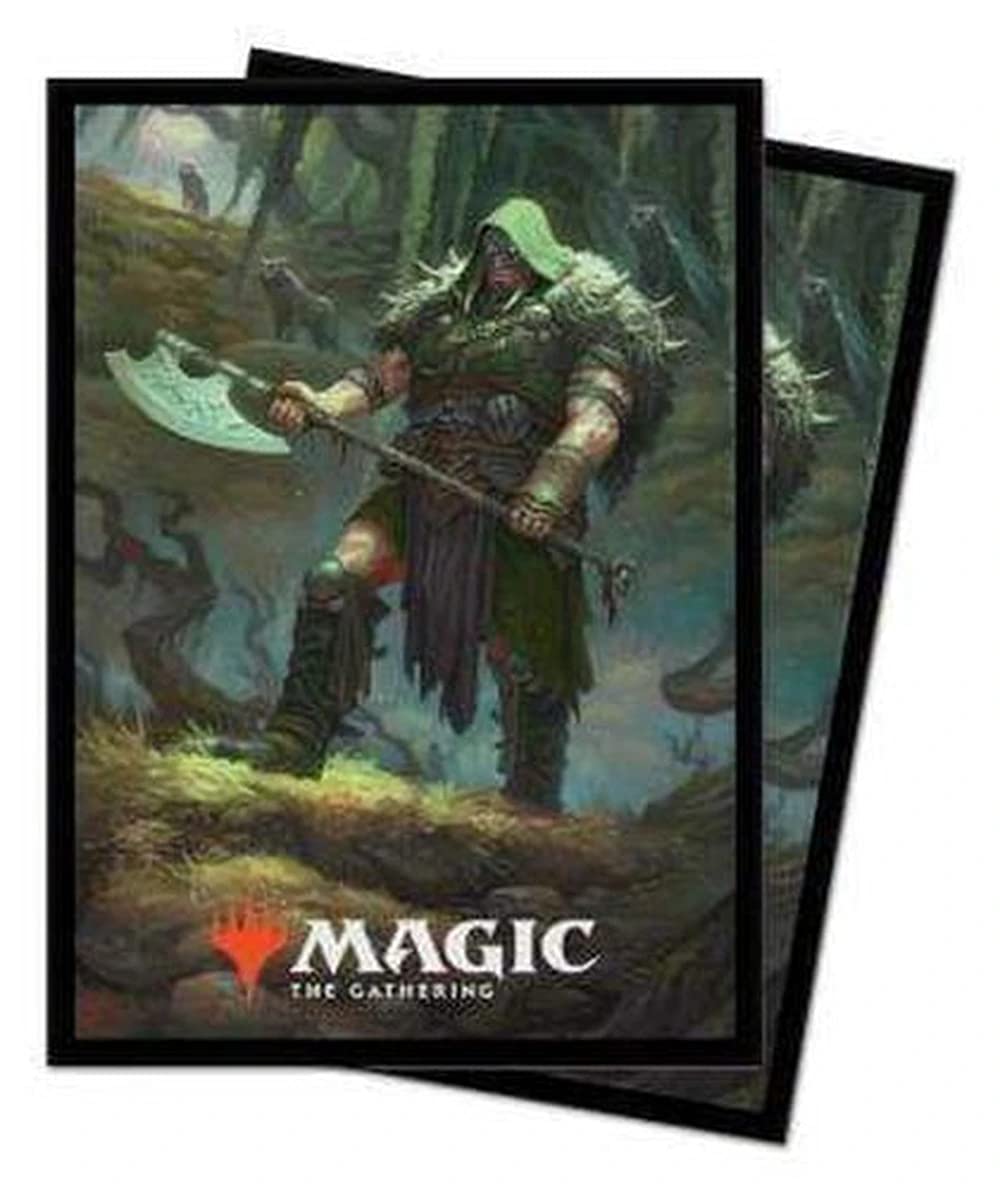 Magic: The Gathering Throne of Eldraine - Garruk, Cursed Huntsman Deck Protector Sleeves (100 ct.)