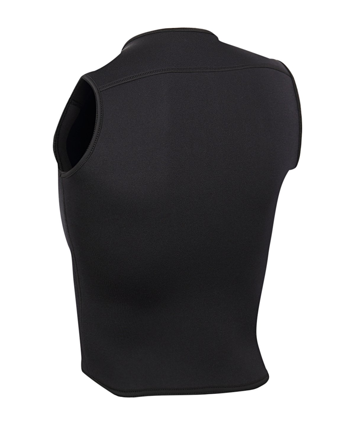 Lemorecn Womens Wetsuits Top Premium Neoprene 3mm Zipper Diving Vest (2097black-6)