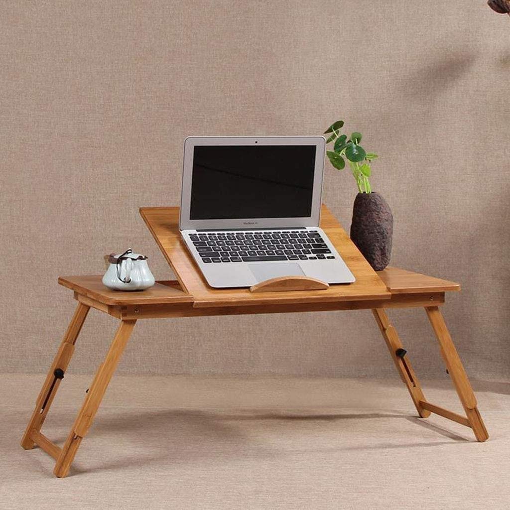 KXDTZ Notebook Computer Desk, Adjustable Portable Computer Desk, Foldable with Tilt Type