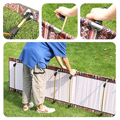 Outdoor Portable Folding Bed Single Person Camping Cot 330LB Bearing Weight Compact for Outdoor Picnic Camping Hiking
