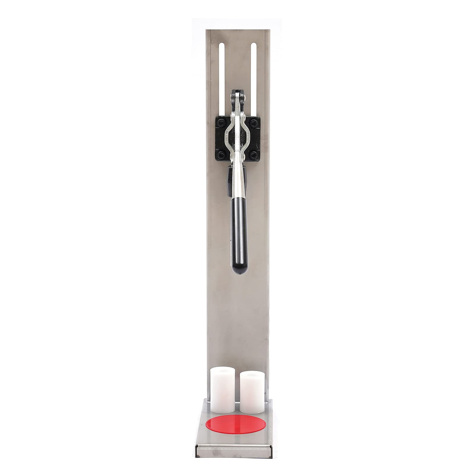 Stainless Steel Manual Wine Bottle Corking Machine Hand Pressure Manual Corker Cork Wine Bottle Corking Inserting Stopper Tools 2 POM heads