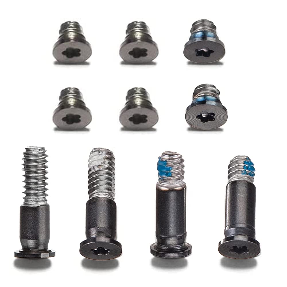 Whizzotech Replacement Bottom Case Screws Set for MacBook Pro Retina Air 13" 2018-2019 2020 A1932 A2179, Space Gray