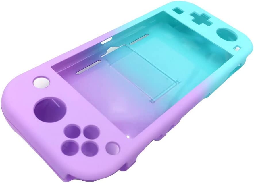 Switch Lite Accessories Bundle 9-in-1, Carrying Case for Nintendo Switch Lite, Grip Protective Cover/Joy-Con/Card Case, Screen Protector, Headphone, Stylus, Playstand, Cable & More Value Bundle