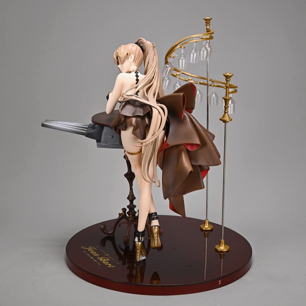 Static Tabletop Objects, Figure, Jean Bart, Azur Lane, Formal Dress, Approx. 30cm High, Anime Game Character, Room Decoration Model, Handmade Model