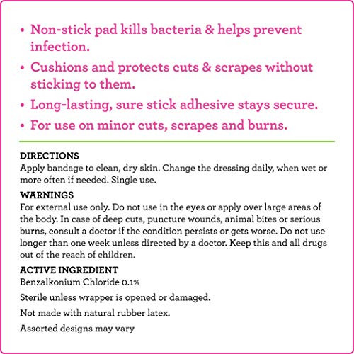 L.O.L. Surprise! Bandages, 100 ct | Adhesive Bandages for Minor Cuts, Scrapes, Burns. Great Stocking Stuffer or White Elephant