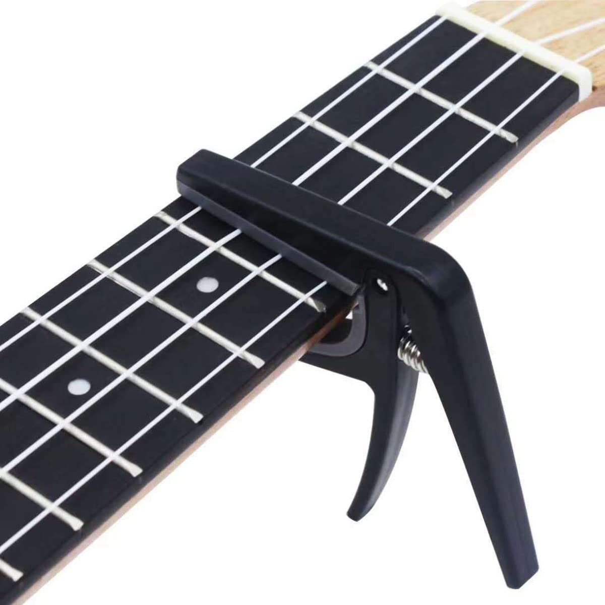 Sujosa 4-String Ukulele Capo Aluminium Alloy Clamp Soprano Concert Tenor Baritone