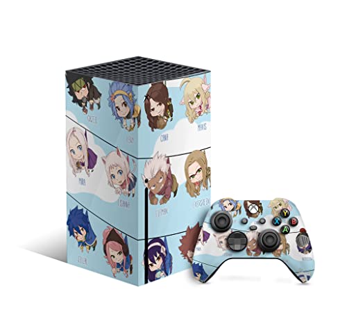 The Son Of Dragon Anime X-box-Series-X Console Controllers Skin Decal Wrap