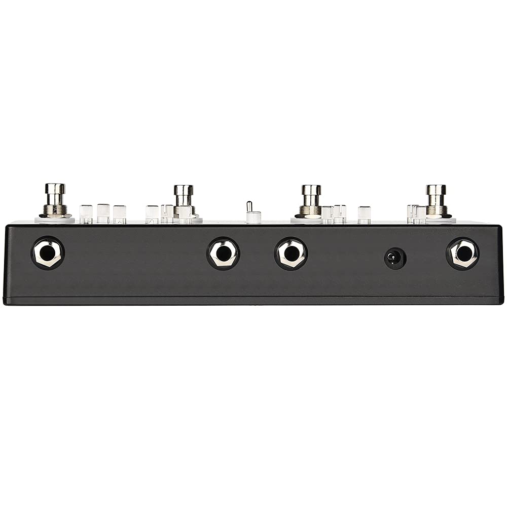 Moskyaudio New 5 in 1 Multieffects Pedal with Overdrive Distortion FX Loop Delay Reverb Effects Footswitch True bypass(sol918)