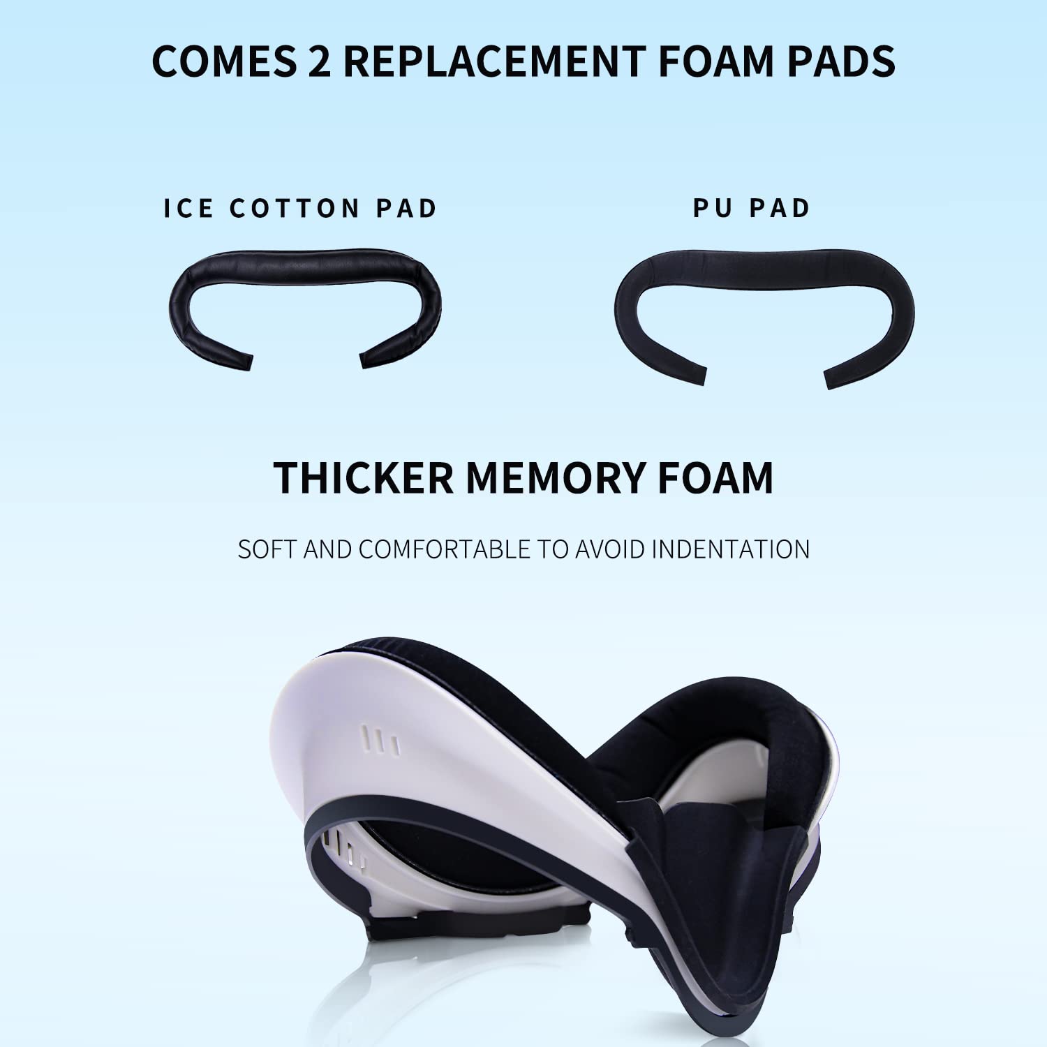 TechKen Cooling Fan Face Cover for Meta Quest 2 Accessories with 2 Soft Face Cover, A2 Pro Quest 2 Cooling Fan Active Air Circulation Ventilation to Relieve Lens Fogging (3 Speeds)