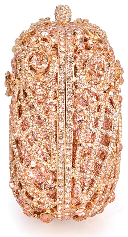 MOSSMON Crystal Clutch Women Luxury Rhinestone Evening Bag