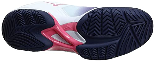 Mizuno womens Wave Exceed Tour 3 All Court, Astral Aura-White, 7 M US