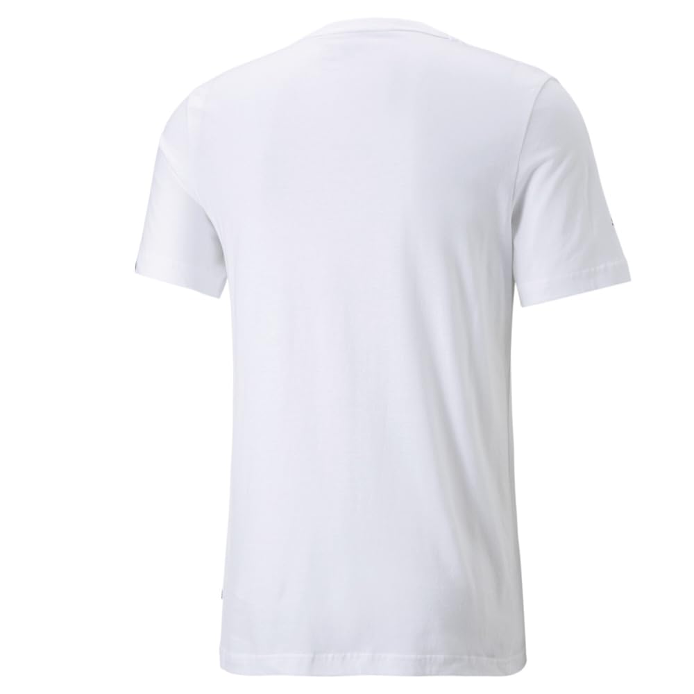 Puma - Mens BMW MMS Graphic M T-Shirt, Color Puma White, Size: Medium