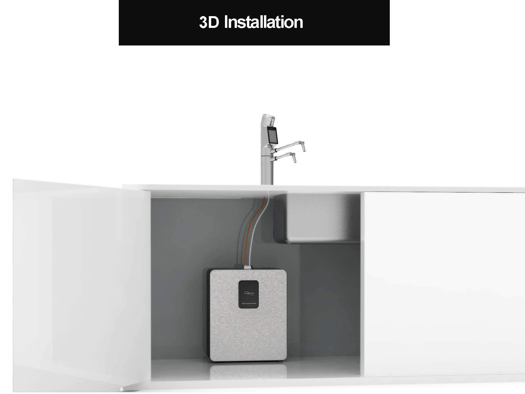 Tyent UCE 13 Plate Turbo Alkaline Water Ionizer Purification System
