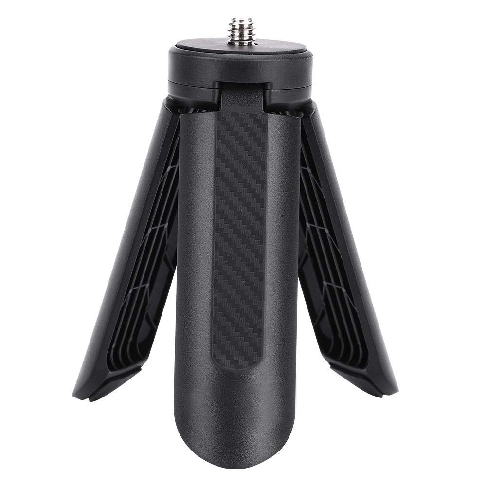 Mini Table Tripod, Portable Folding 1/4'' Screw Smart Phones Action Camera Tripod Accessory for GoPro for Phone