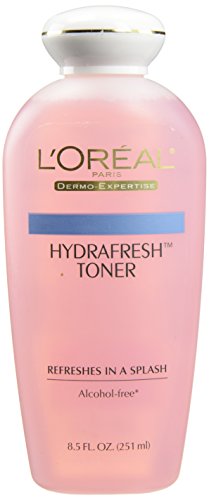 L'Oreal Paris Hydrafresh Toner 8.5 oz (Pack of 3)