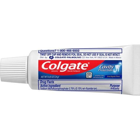 Toothpaste Toothbrush Travel Kit Bulk Bundle Includes Colgate Cavity Protection .85 Oz | Colgate Individually Cello-Wrapped Soft Toothbrush | 5 Floss Picks | TSA Approved Clear Zip Pouch By Gladness!