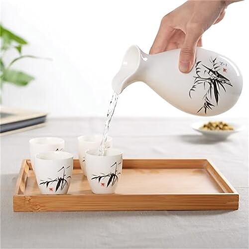 MMLLZEL Small Wine Cup White Wine Cup Japanese Wine With Strong Wine Cup Distributor Ancient Style Wine Glass Set