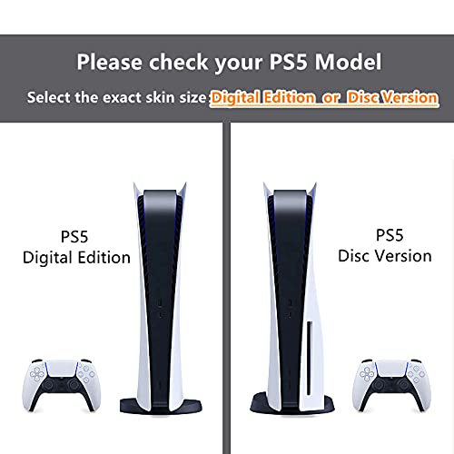Mmoptop PS5 Skin for Playstation 5 Disc Version Console and Controller Vinyl Cover Skins Wrap - Super Hero