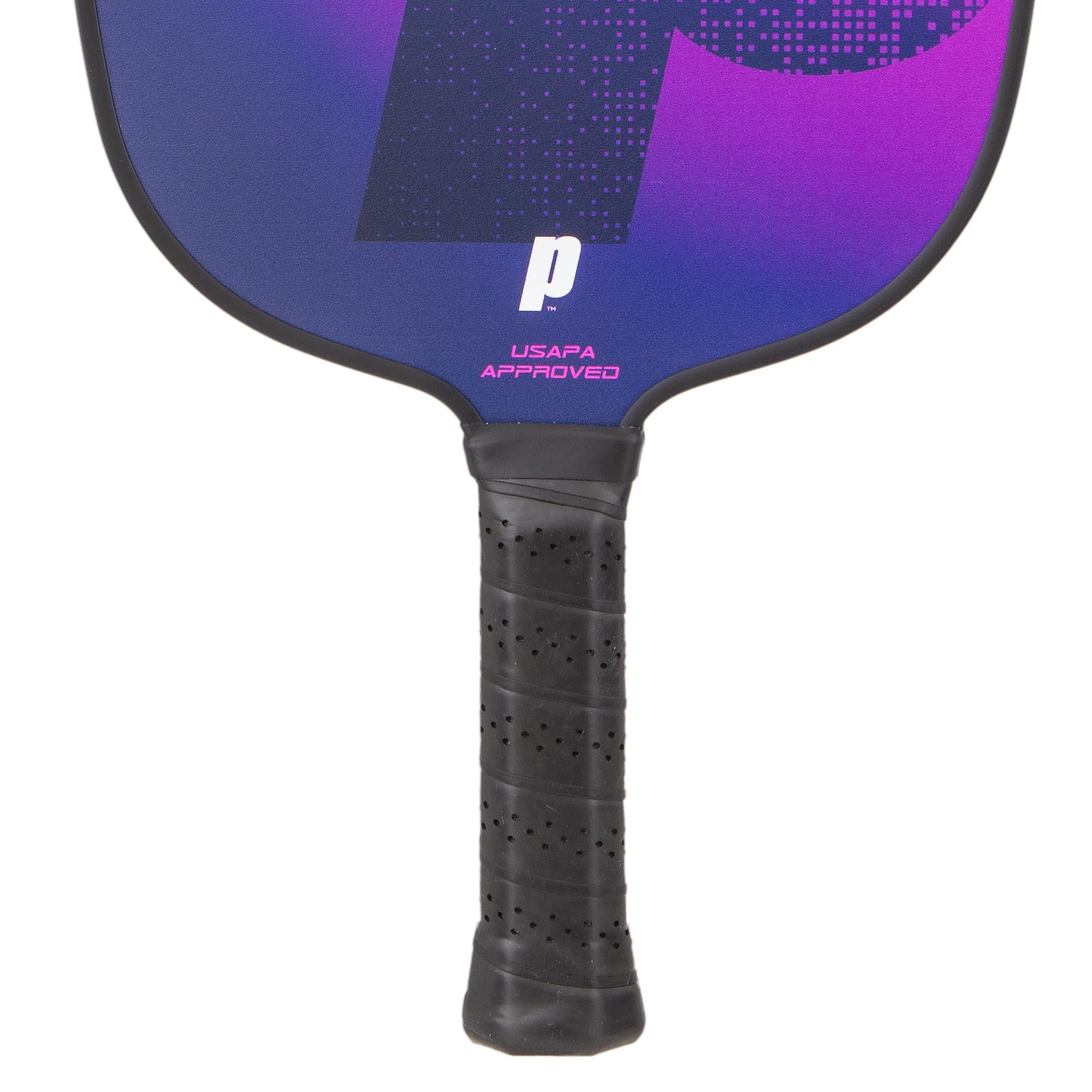 Prince Response Graphite Pickleball Paddle, Purple, 0.5 Inch Polypropylene Honeycomb Core, Graphite Face, Universal Grip