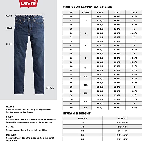 Levi's Men's 511 Slim Cut-Off Short, (New) Wolf Get Wild, 33
