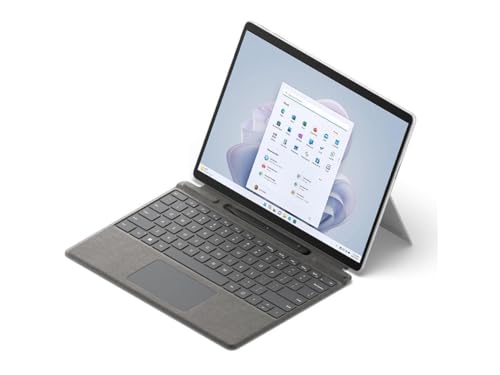 Microsoft Surface Pro 9 Tablet, 13" - High-Performance Laptop with 10th Gen Core i7, 32GB RAM, 1TB SSD, Pre-Installed Windows 11 Pro, Long Battery Life Platinum Finish QLQ-00001