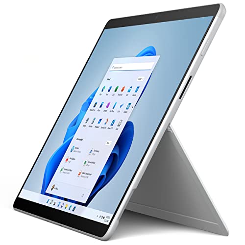 Microsoft Surface Pro X DU8-00001 13" SQ1 8GB/128GB Touch Tablet Computer, Platinum (Renewed)