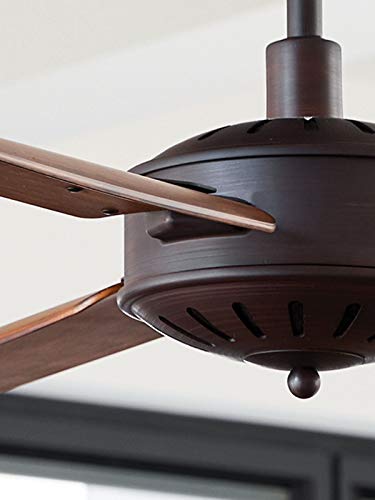 Lucci Air 21101701 Carolina Ceiling Fan 56 Inch, Oil Rubbed Bronze with Dark Koa Blades