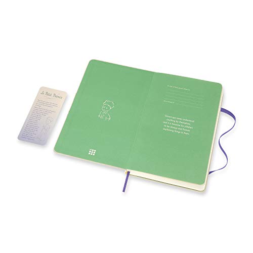 Moleskine Limited Edition Le Petit Prince 12 Month 2021 Daily Planner, Hard Cover, Large (5" x 8.25") Landscape