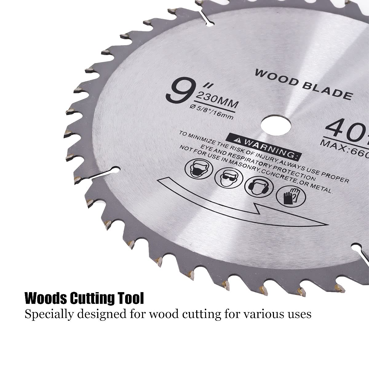 Table Saw Blade πΌπππππ
π 9 inch 5/8 Arbor 40T Universal Fit Common Steel Blade for Wooden (2 Pack) 9" Circular Saw Blade