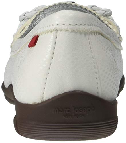 Marc Joseph New York Women's Leather Made in Brazil Orchard Street Golf Shoe, White Glaze, 6 M US