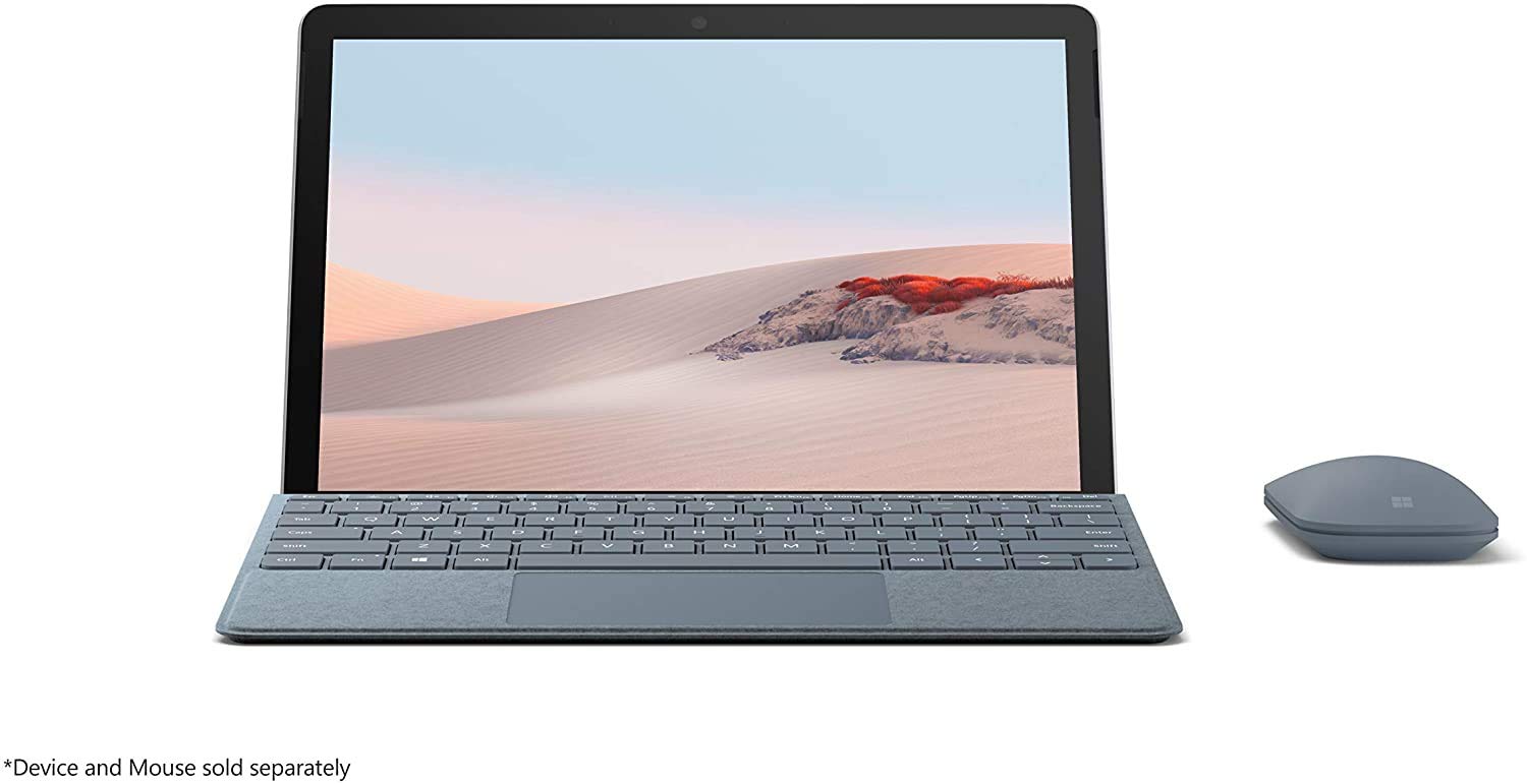 MICROSOFT Surface Accessories MICROSOFT Surface PRO Signature Type Cover - Keyboard - with TRACKPAD - Backlit - QWERTY - US - ICE Blue - Commercial - for Surface PRO 7